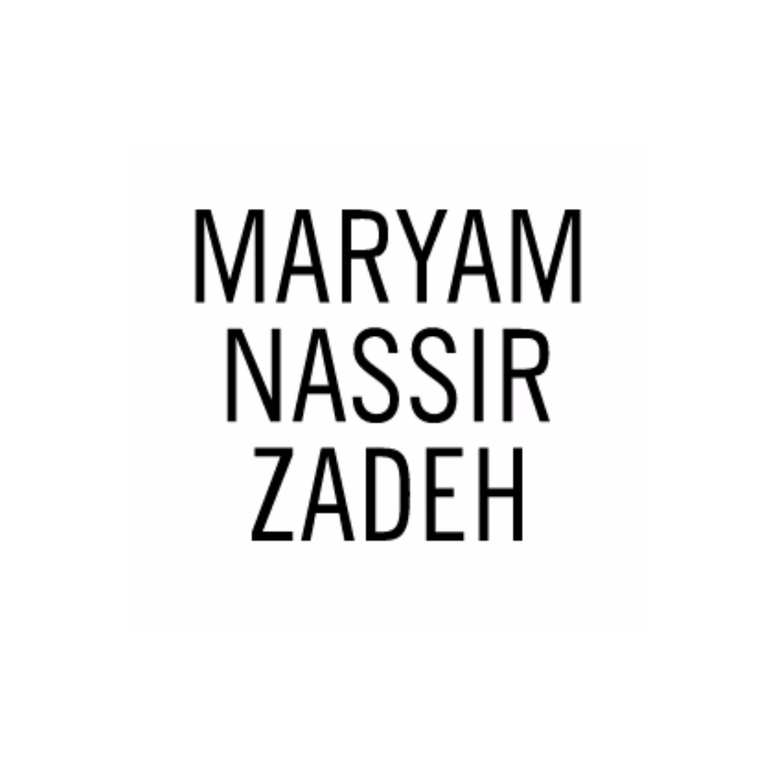 마리암 나시르 자데(Maryam Nassir Zadeh) | 후루츠패밀리 - 빈티지 세컨핸드 패션 중고거래