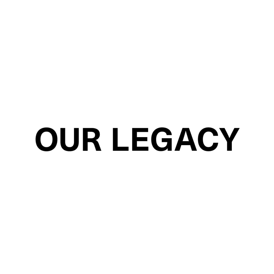 아워레가시(Our Legacy) | 후루츠패밀리 - 빈티지 세컨핸드 패션 중고거래