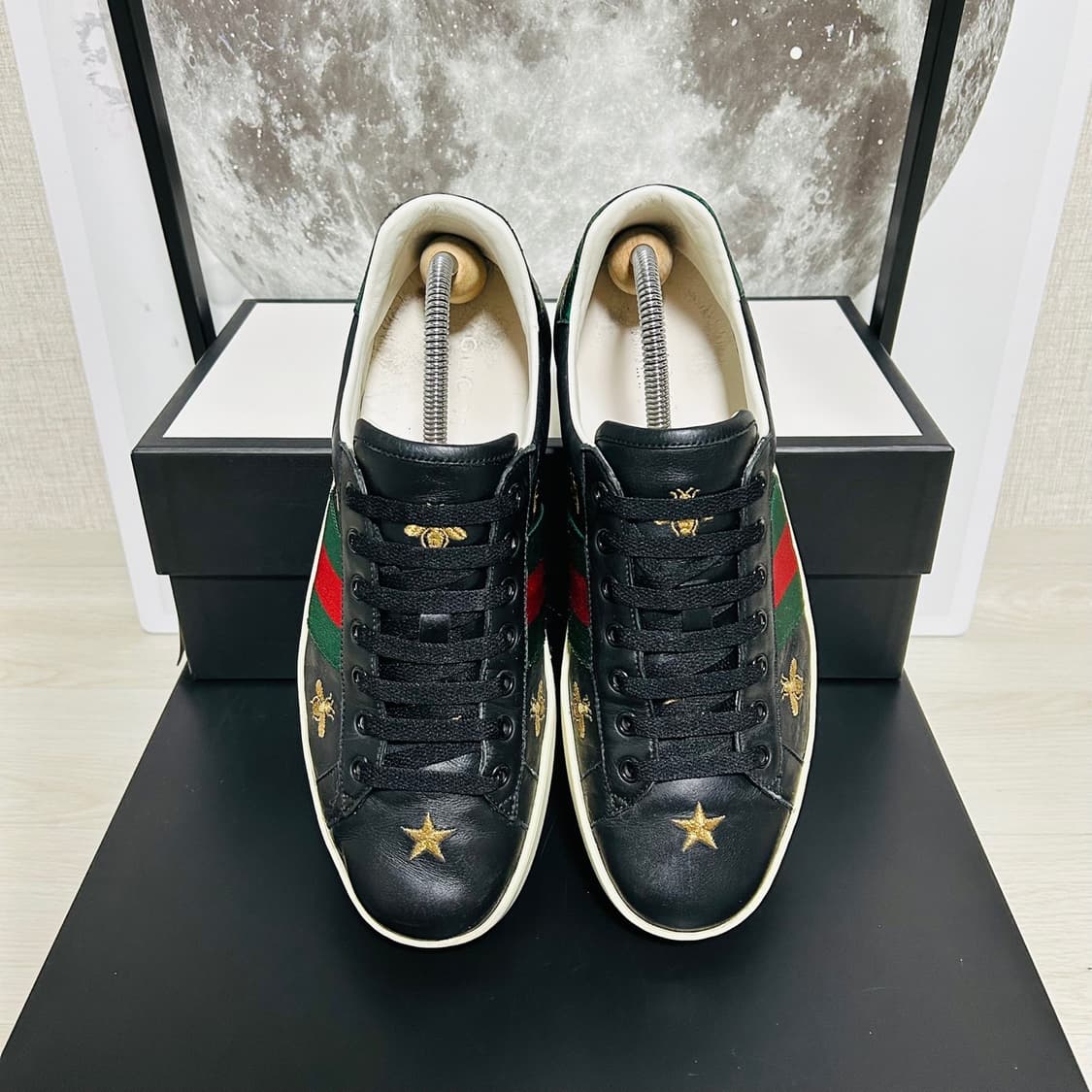 정품 9) 구찌 자수 꿀벌 스니커즈 280~285 | 후루츠패밀리