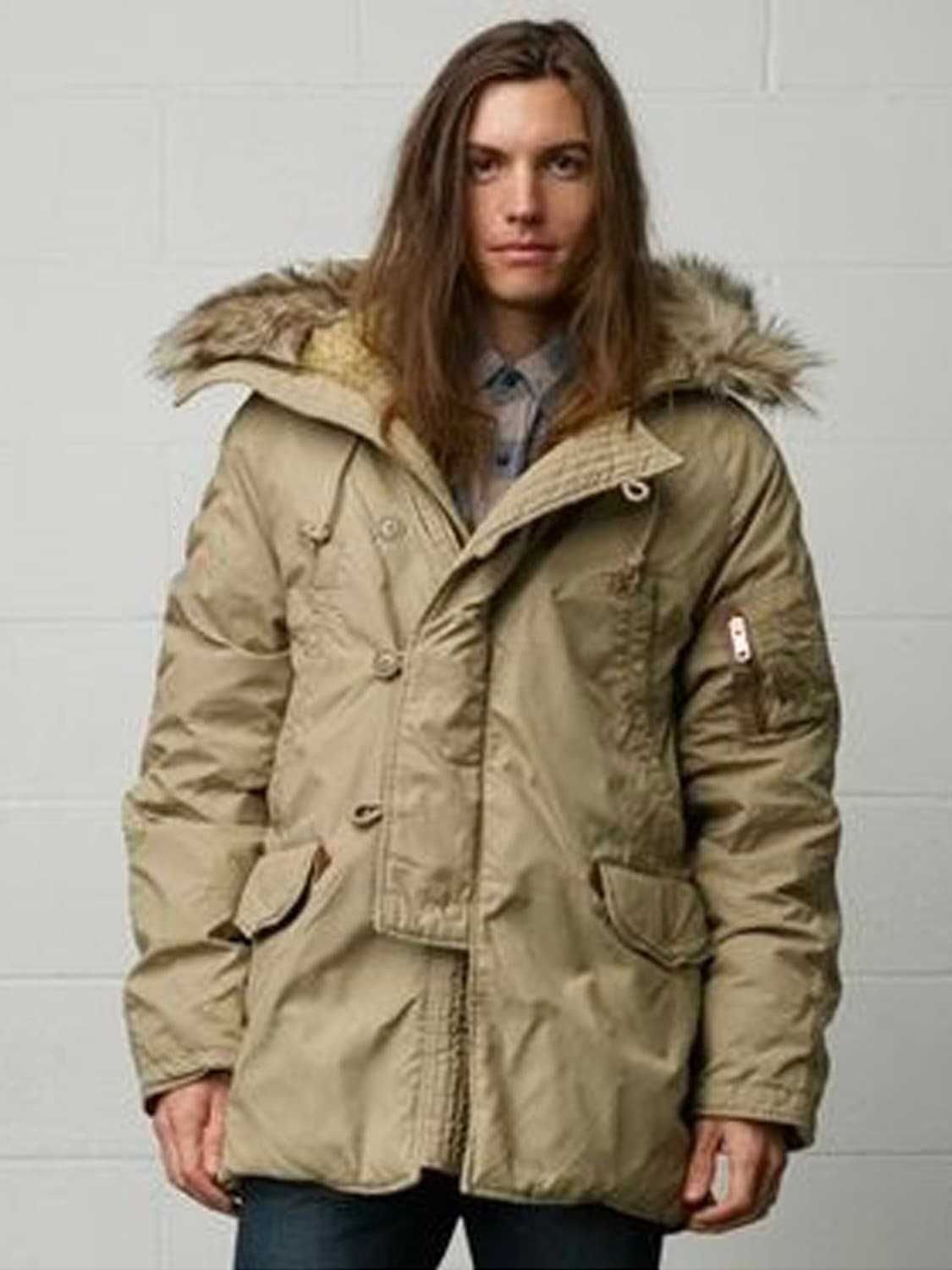 폴로 12fw n3b 탄베이지 덕다운 스노클 파카 | 후루츠패밀리