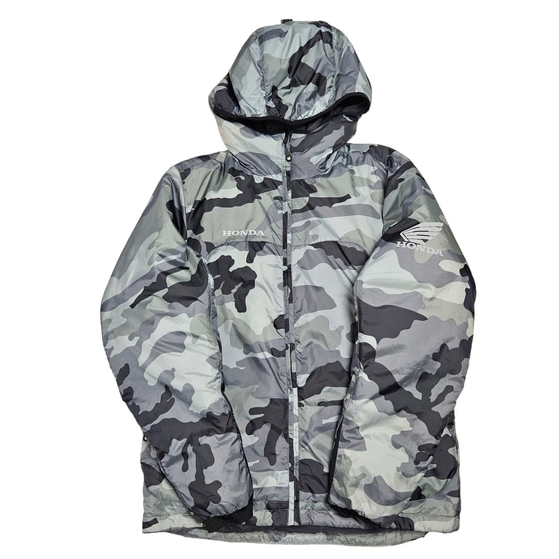 혼다 레이싱 카모 후드 패딩 점퍼 (HP3118) | 후루츠패밀리