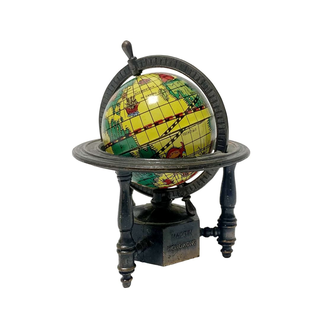 [Vintage] Metal World Globe Pencil Sharpener | 후루츠패밀리