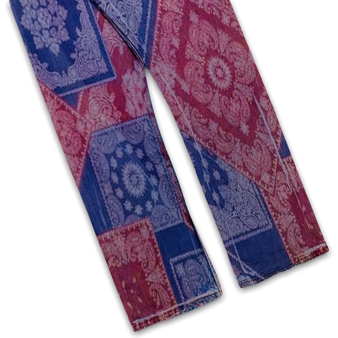 Levis 501 paisley custom pants | 후루츠패밀리