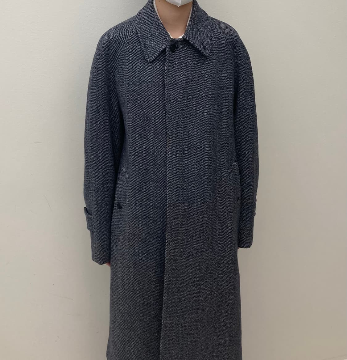 버버리 헤링본 발마칸 코트 | 후루츠패밀리