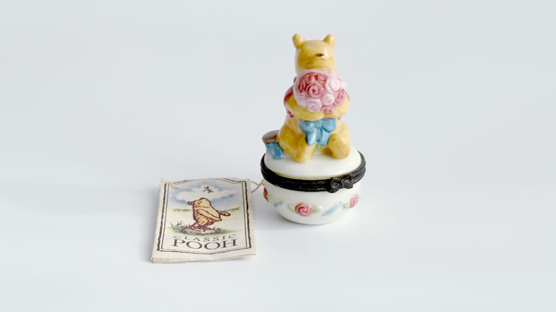[PHB Collection] Winnie the Pooh Trinket Box 'Flowers and Such' | 후루츠패밀리