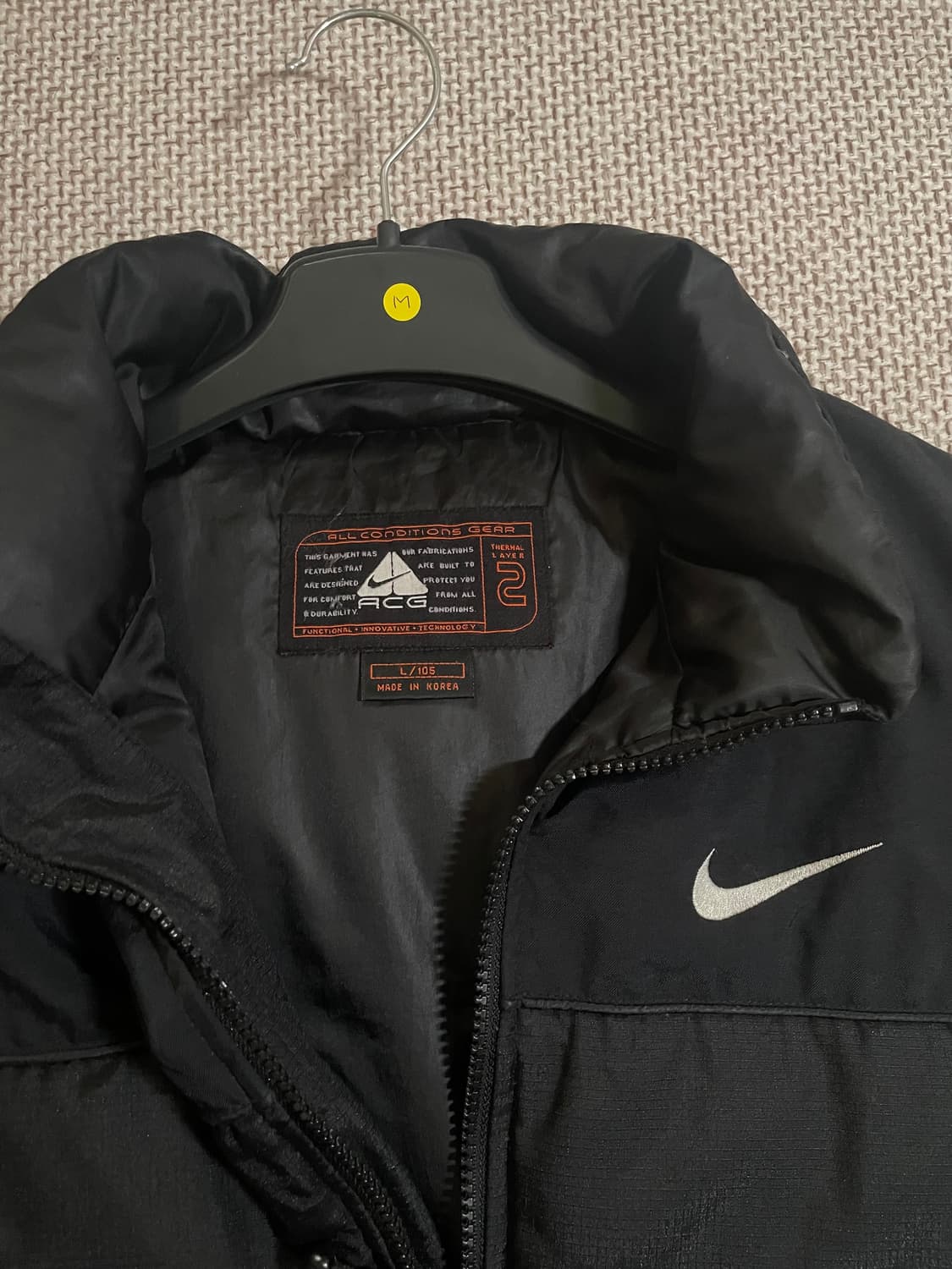 나이키 acg 패딩조끼 - 후루츠패밀리