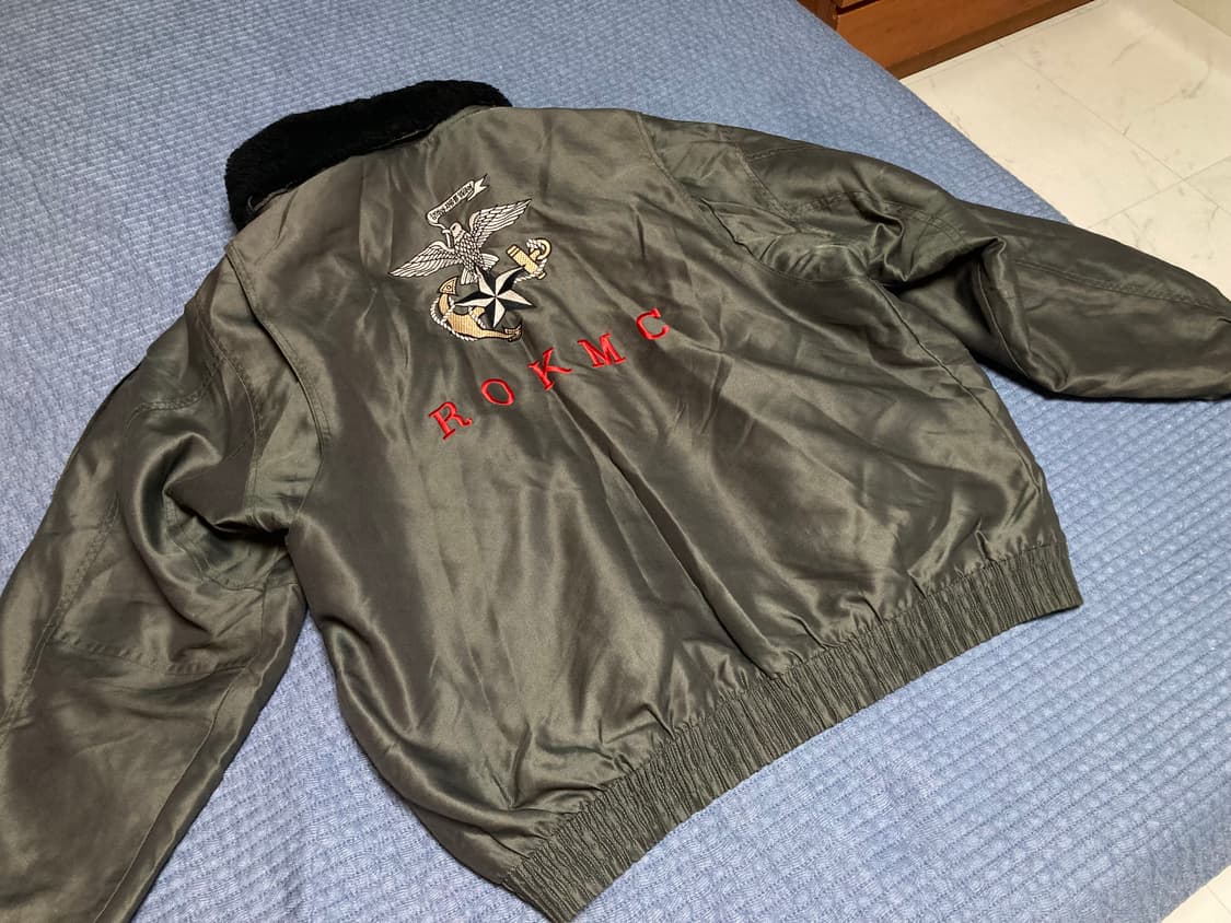 대한민국 해병대 컨셉 ma1 항공점퍼 110-115 - 후루츠패밀리