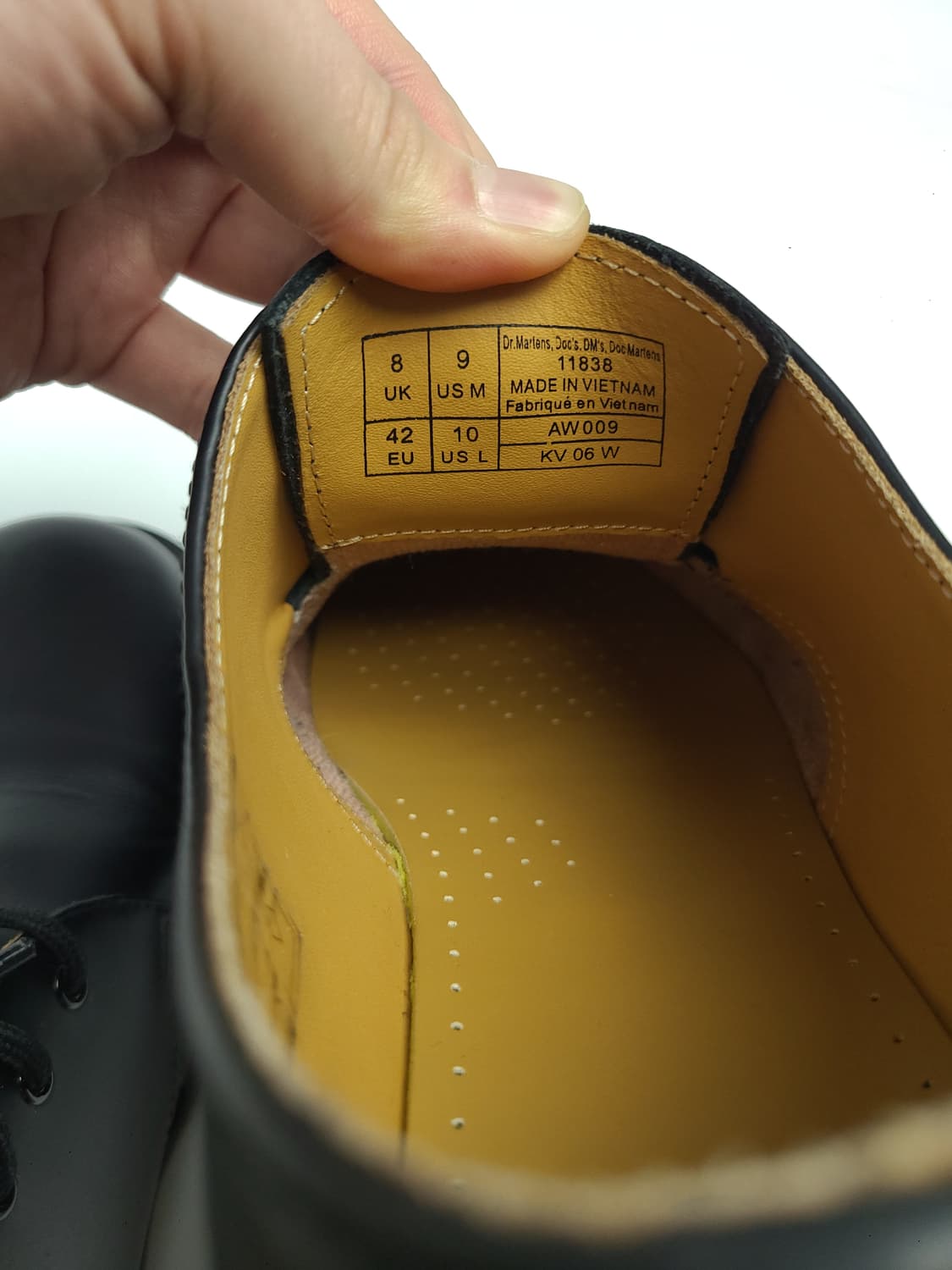 270)무배)닥터마틴 1461 3홀 블랙 스무스 | 후루츠패밀리