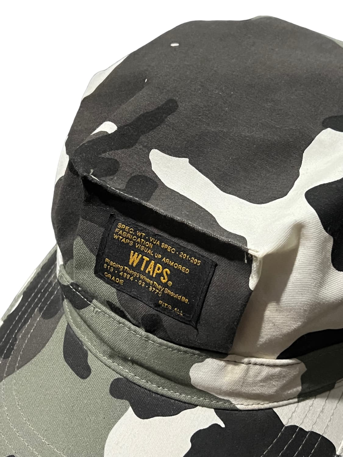 WTAPS Camouflage Camp Cap T-5 - 후루츠패밀리