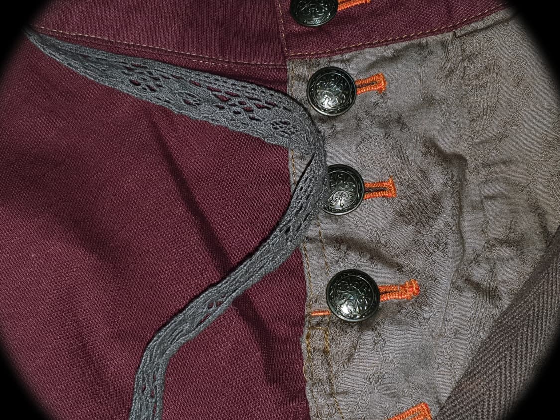 Vintage Oriental patch buttons | 후루츠패밀리