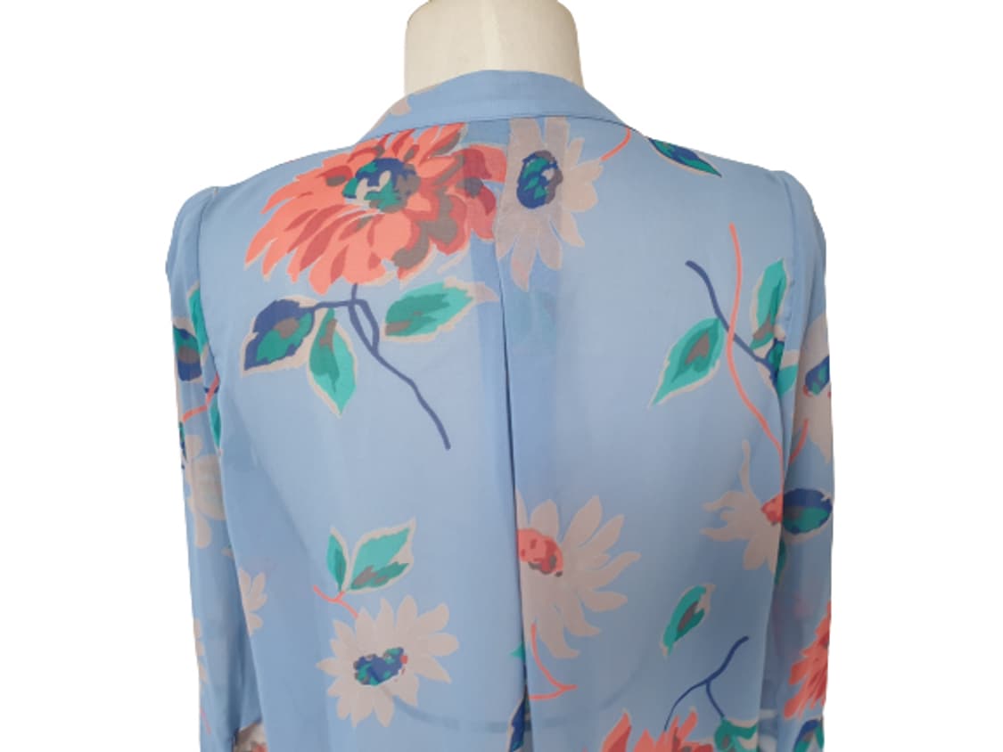 KELLI URBAN 플라워 하늘거리는 블라우스 F - 후루츠패밀리