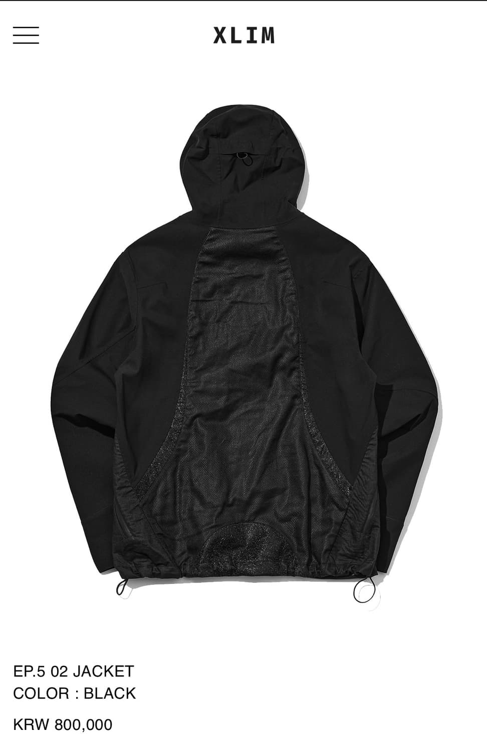 Xlim EP.5 02 JACKET 4사이즈 팝니다. | 후루츠패밀리