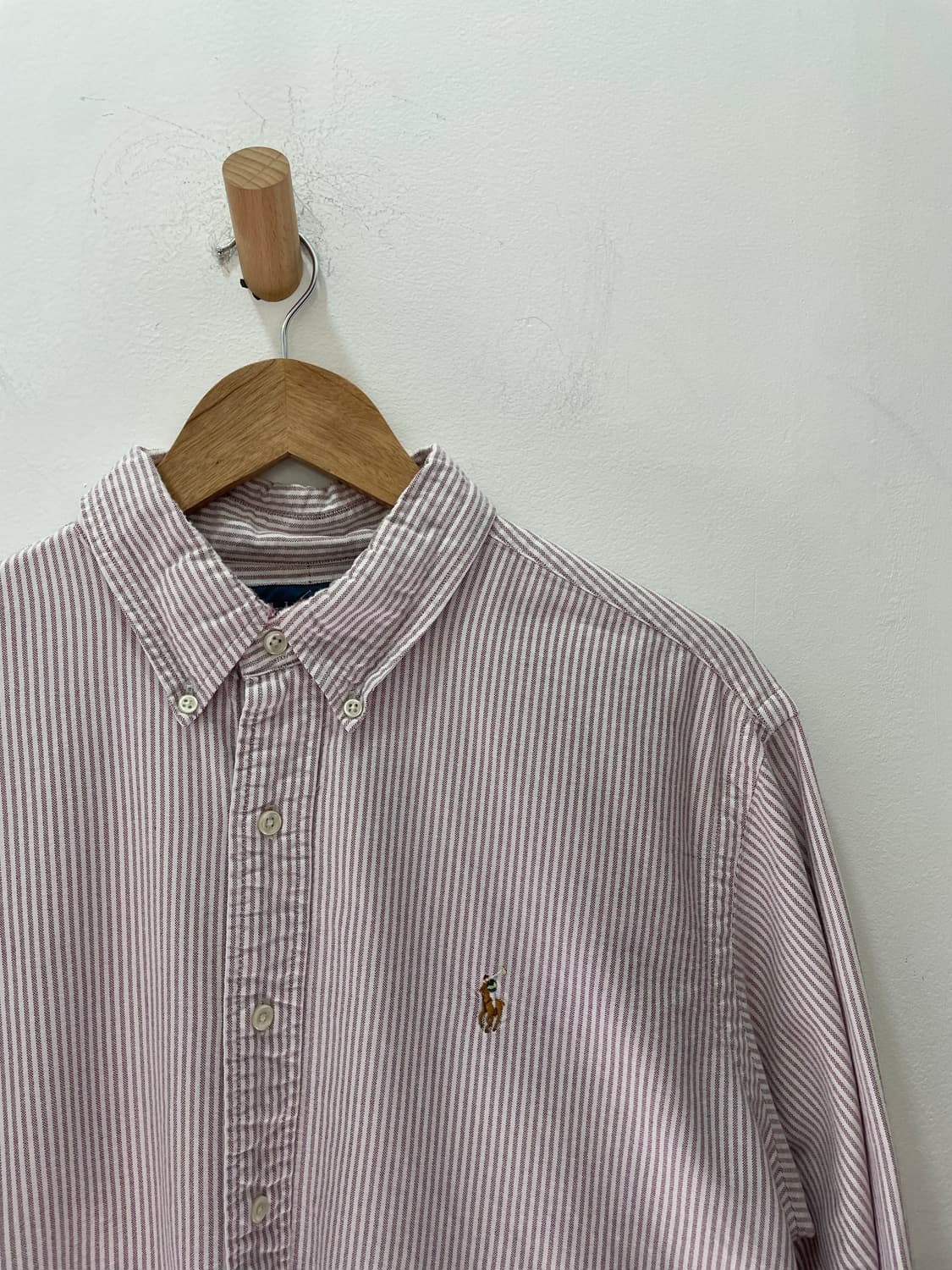 (XL) POLO 폴로 랄프로렌 스트라이프 셔츠 커스텀 | 후루츠패밀리