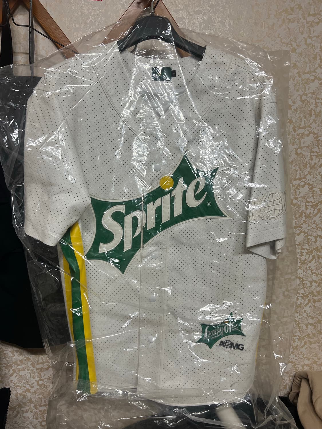 AOMG X SPRITE baseball jacket - 후루츠패밀리