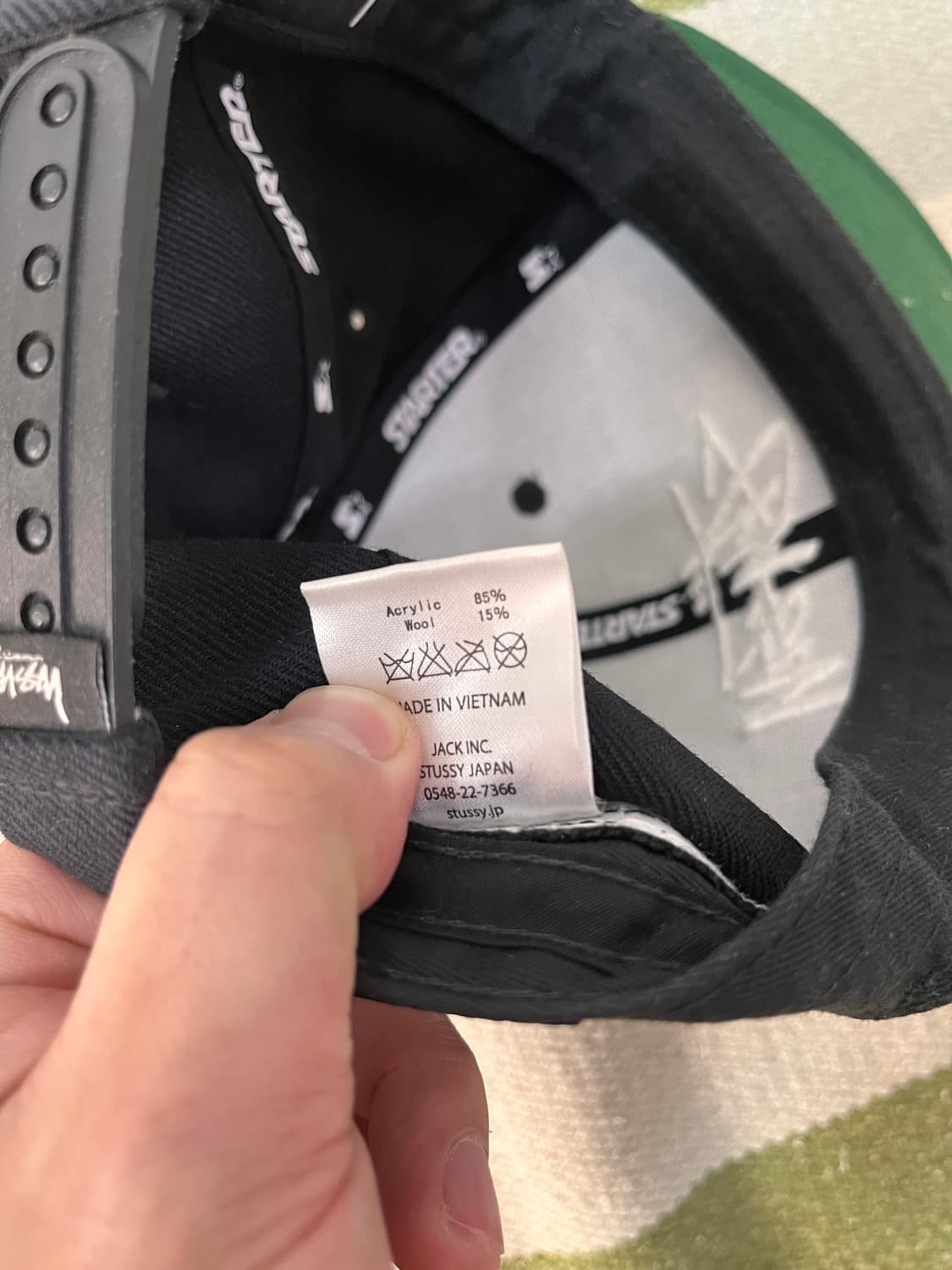 STUSSY x STARTER cap | 후루츠패밀리