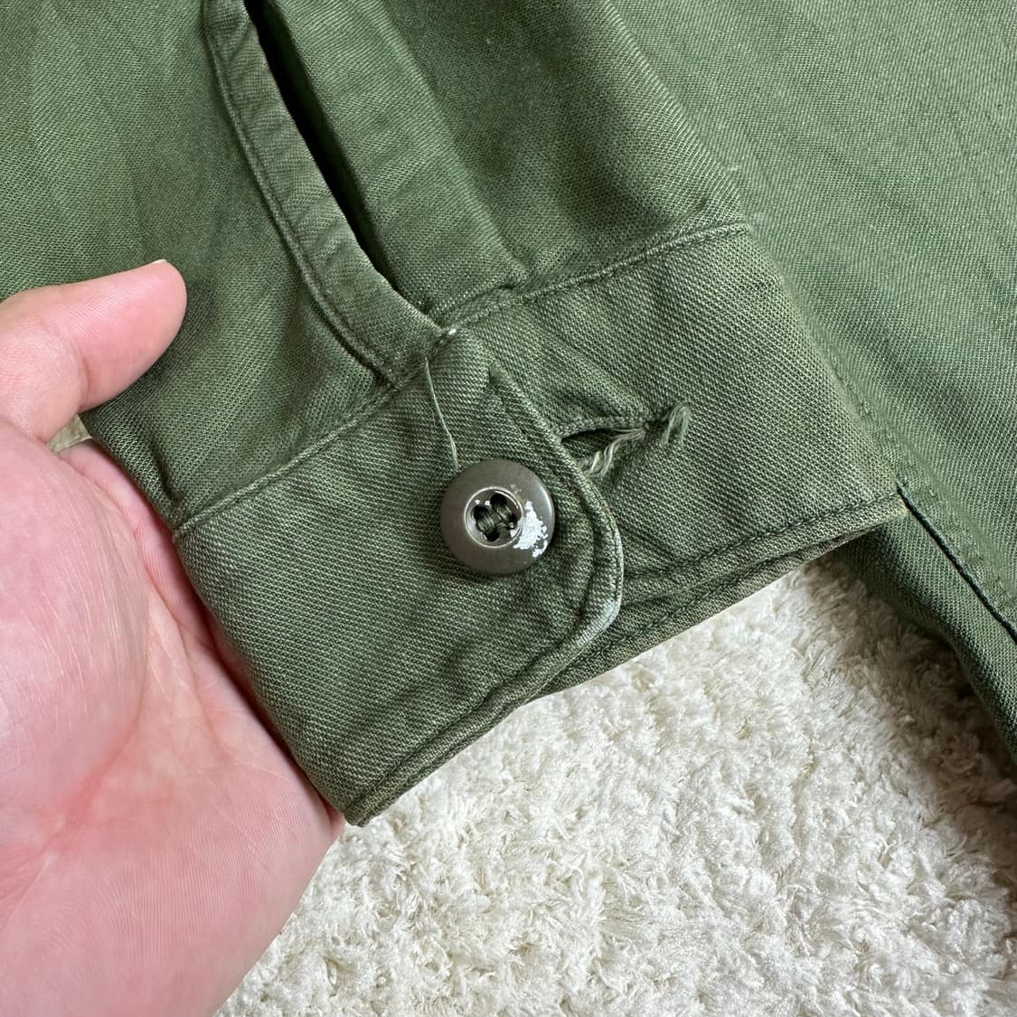 60s US Army OG-107 Shirt | 후루츠패밀리