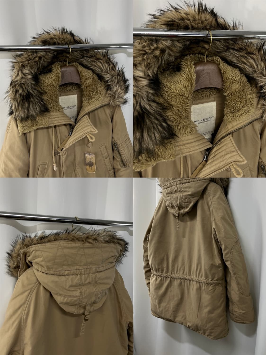 폴로 12fw n3b 탄베이지 덕다운 스노클 파카 | 후루츠패밀리