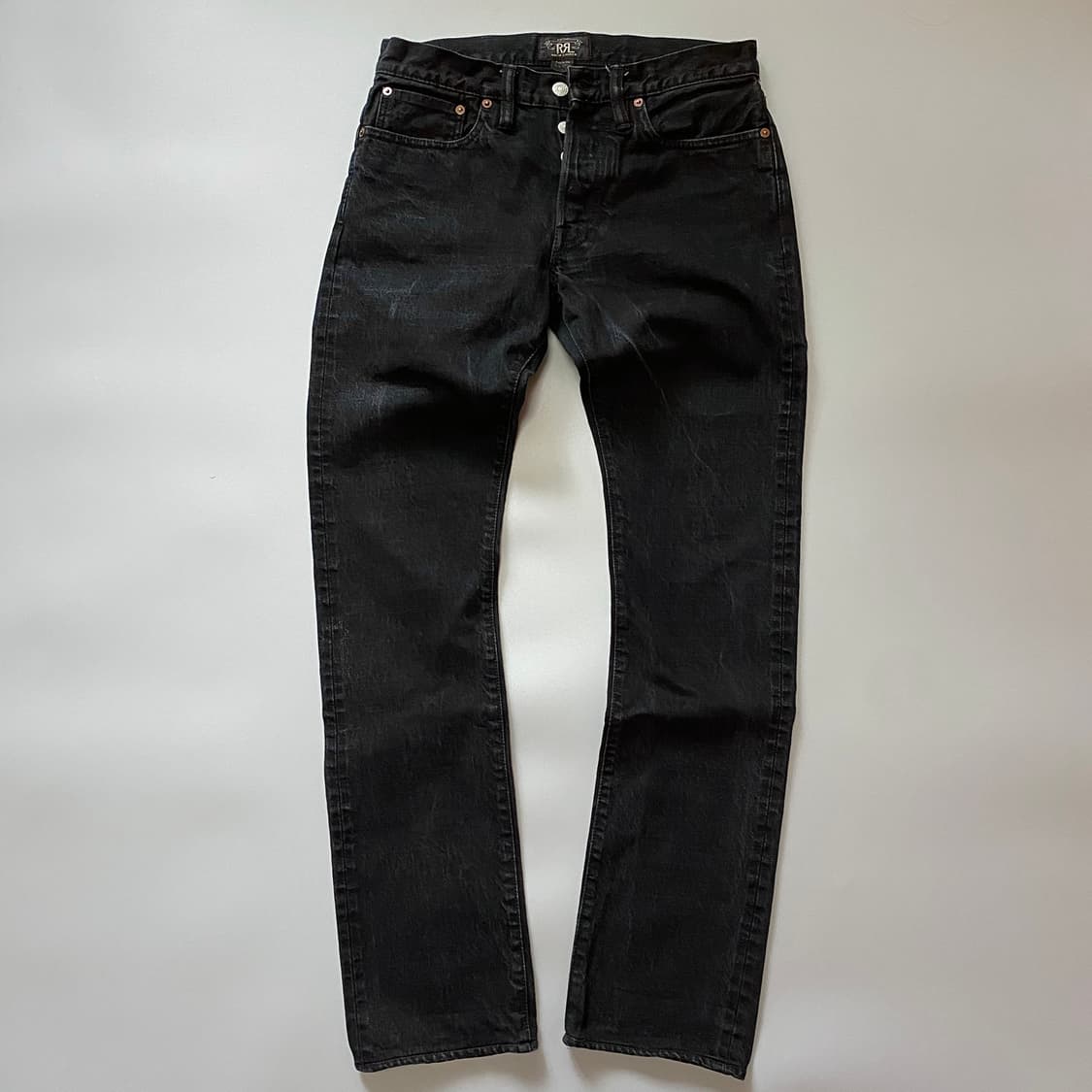 (30)RRL 더블알엘 흑청 데님 | 후루츠패밀리