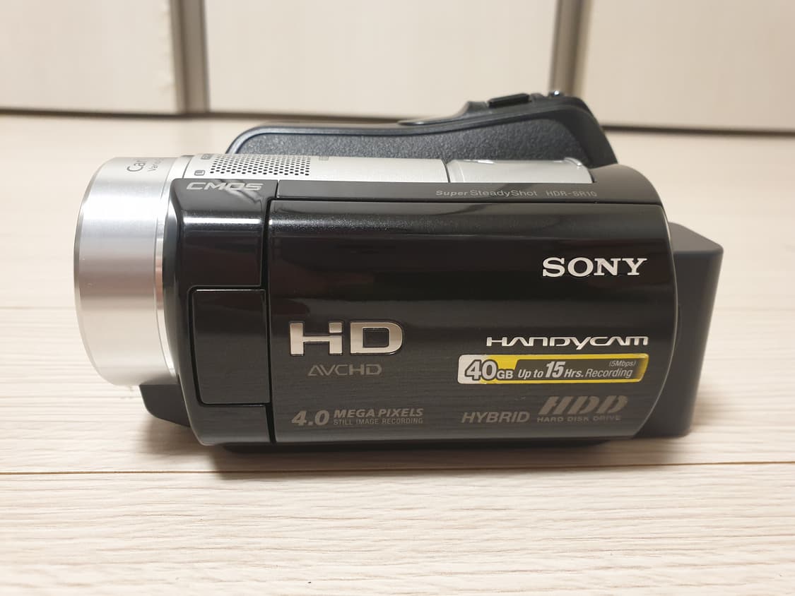 소니 hdr sr10 빈티지 캠코더 - 후루츠패밀리