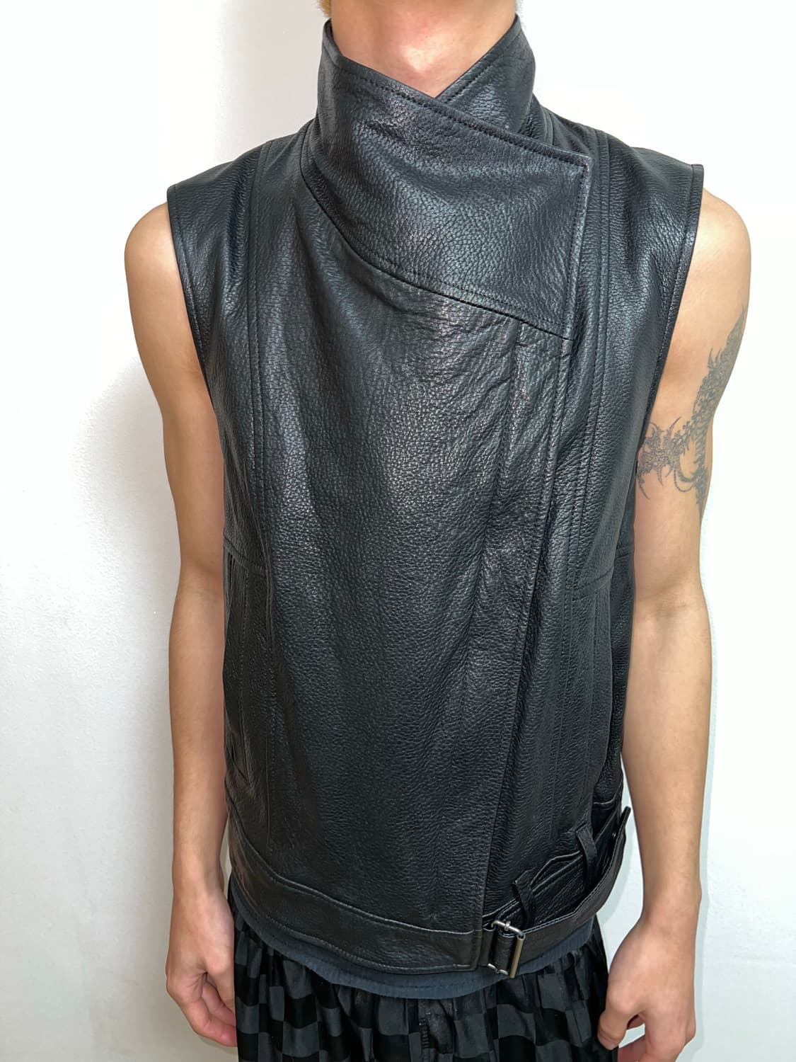 Helmut Lang Leather Vest | 후루츠패밀리