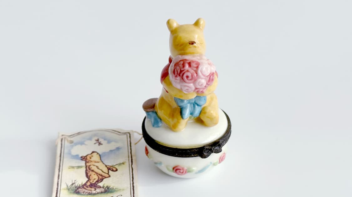 [PHB Collection] Winnie the Pooh Trinket Box 'Flowers and Such' | 후루츠패밀리