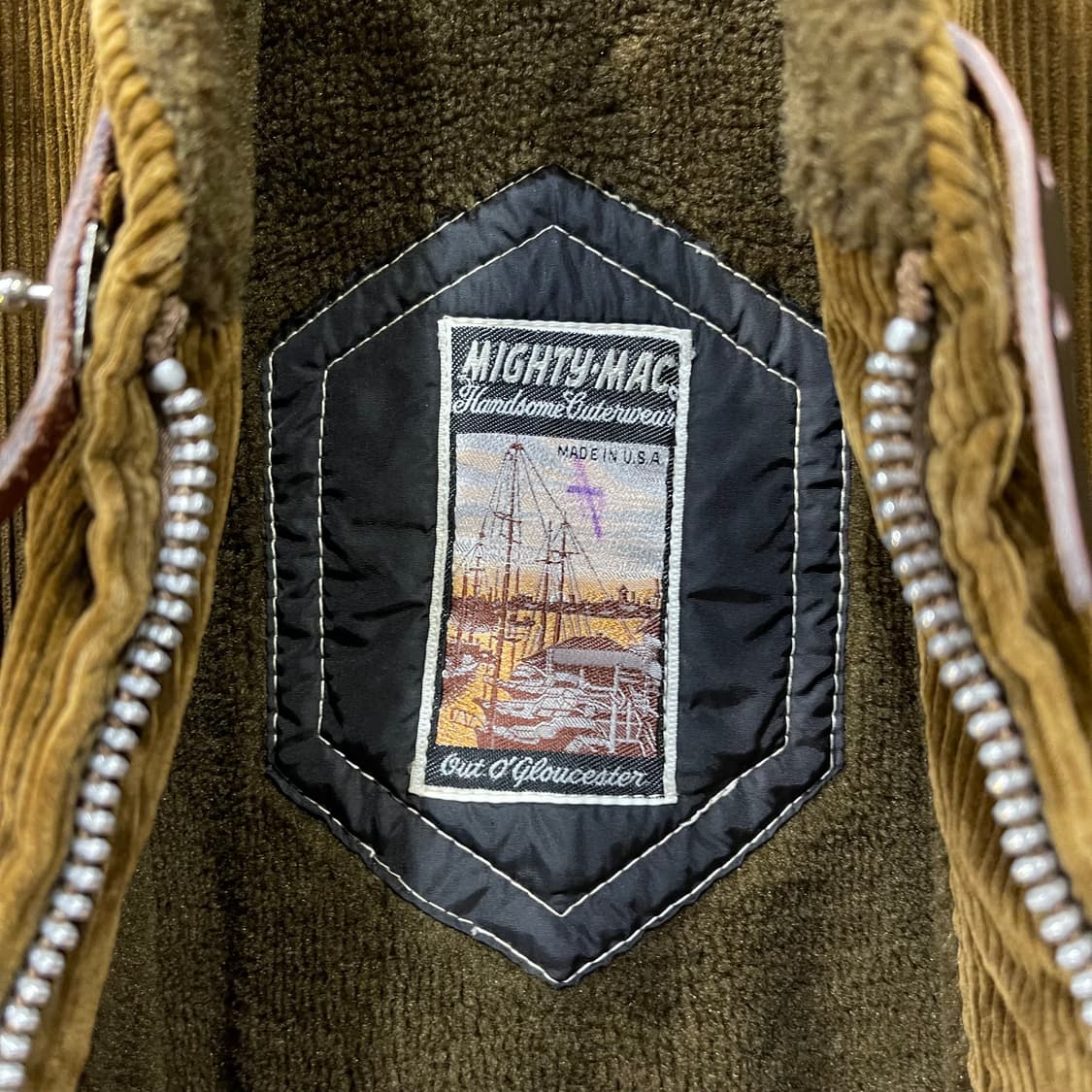 80s MIGHTY MAC corduroy Jacket | 후루츠패밀리