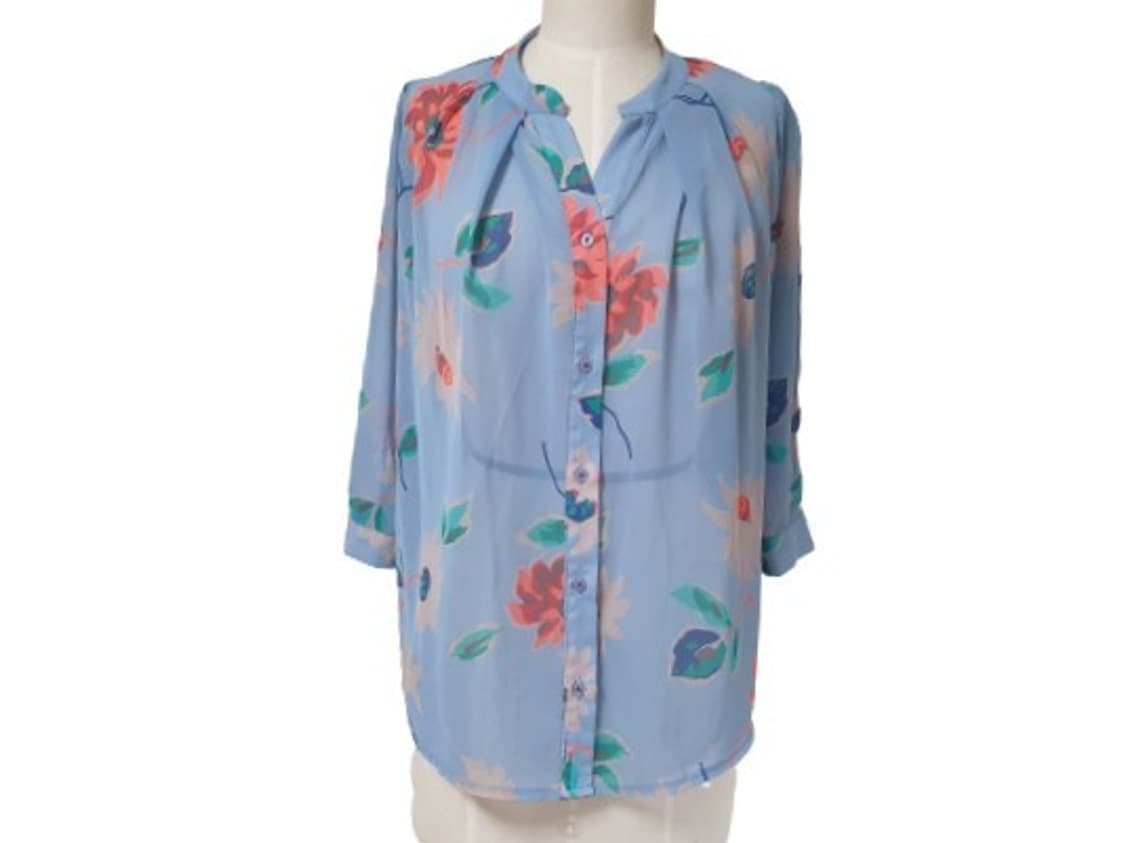 KELLI URBAN 플라워 하늘거리는 블라우스 F - 후루츠패밀리