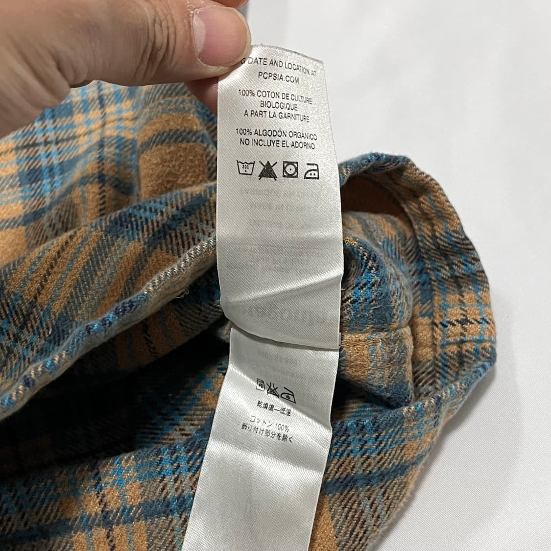 파타고니아 울 플란넬 체크 셔츠 후루츠패밀리