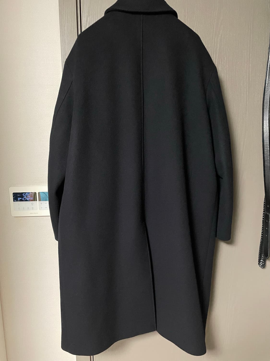 [3] 23FW 포터리 울 캐시미어 맥코트 다크네이비 | 후루츠패밀리