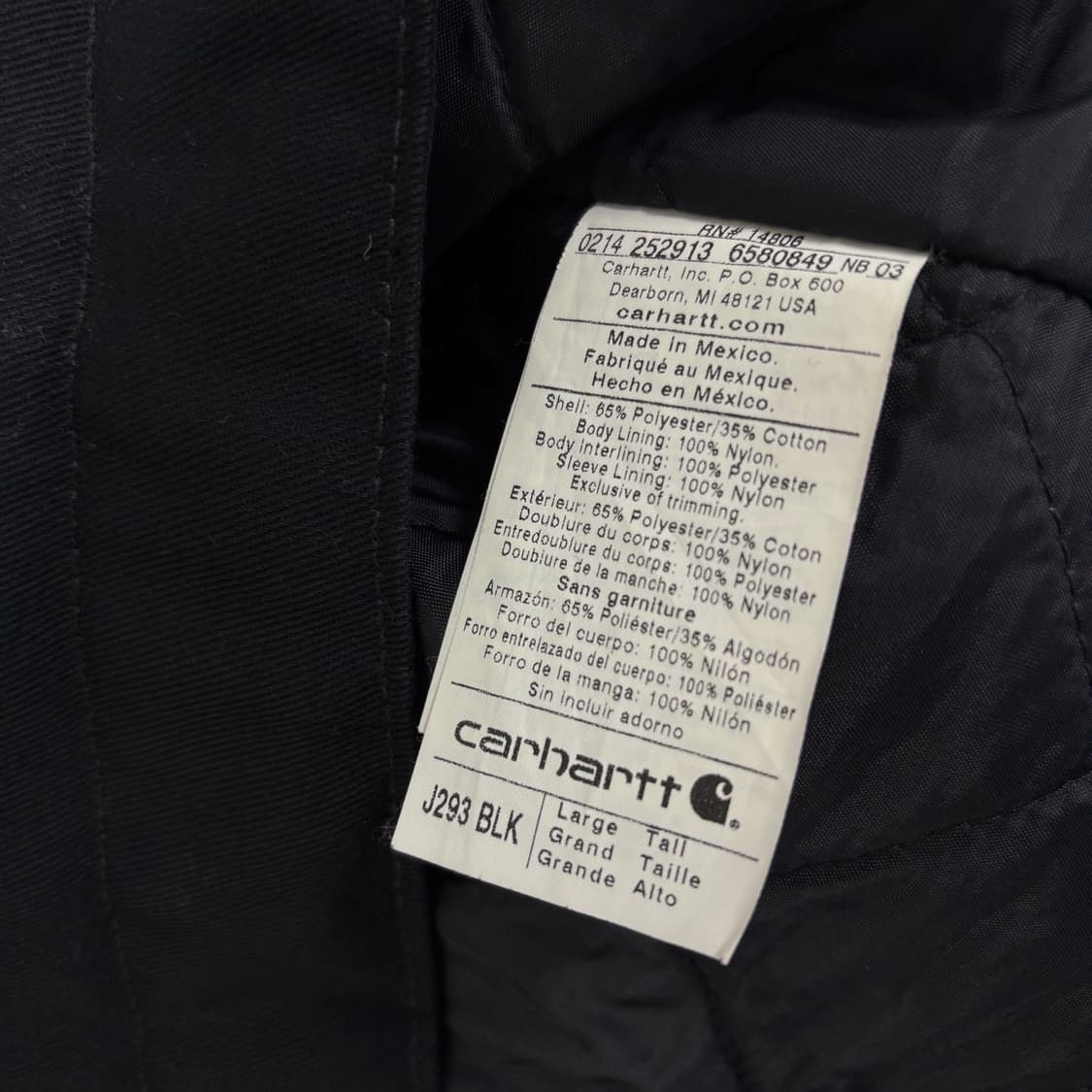 칼하트 j293 자켓 | 후루츠패밀리