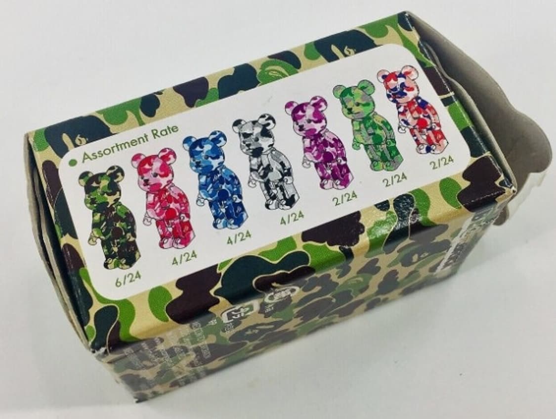 베이프 X 베어브릭 100 Bape Play 시리즈 후루츠패밀리