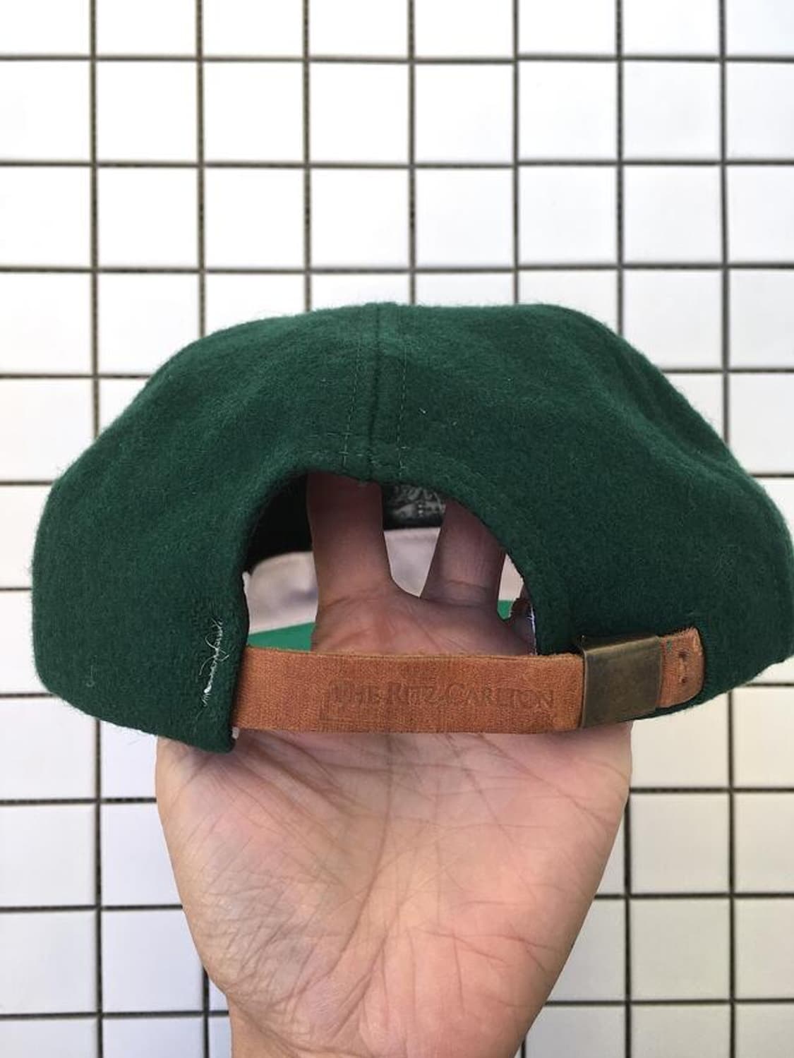 Ritz carlton wool leather caps | 후루츠패밀리