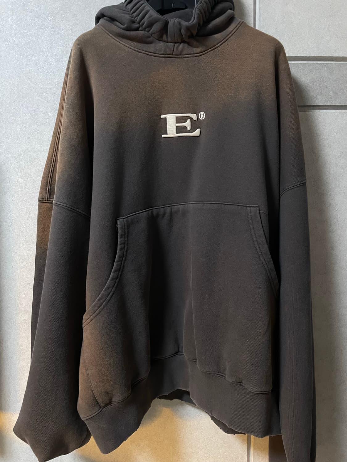 Etce 이티씨이 에스키모 후드 블리치드 차콜 L사이즈 | 후루츠패밀리