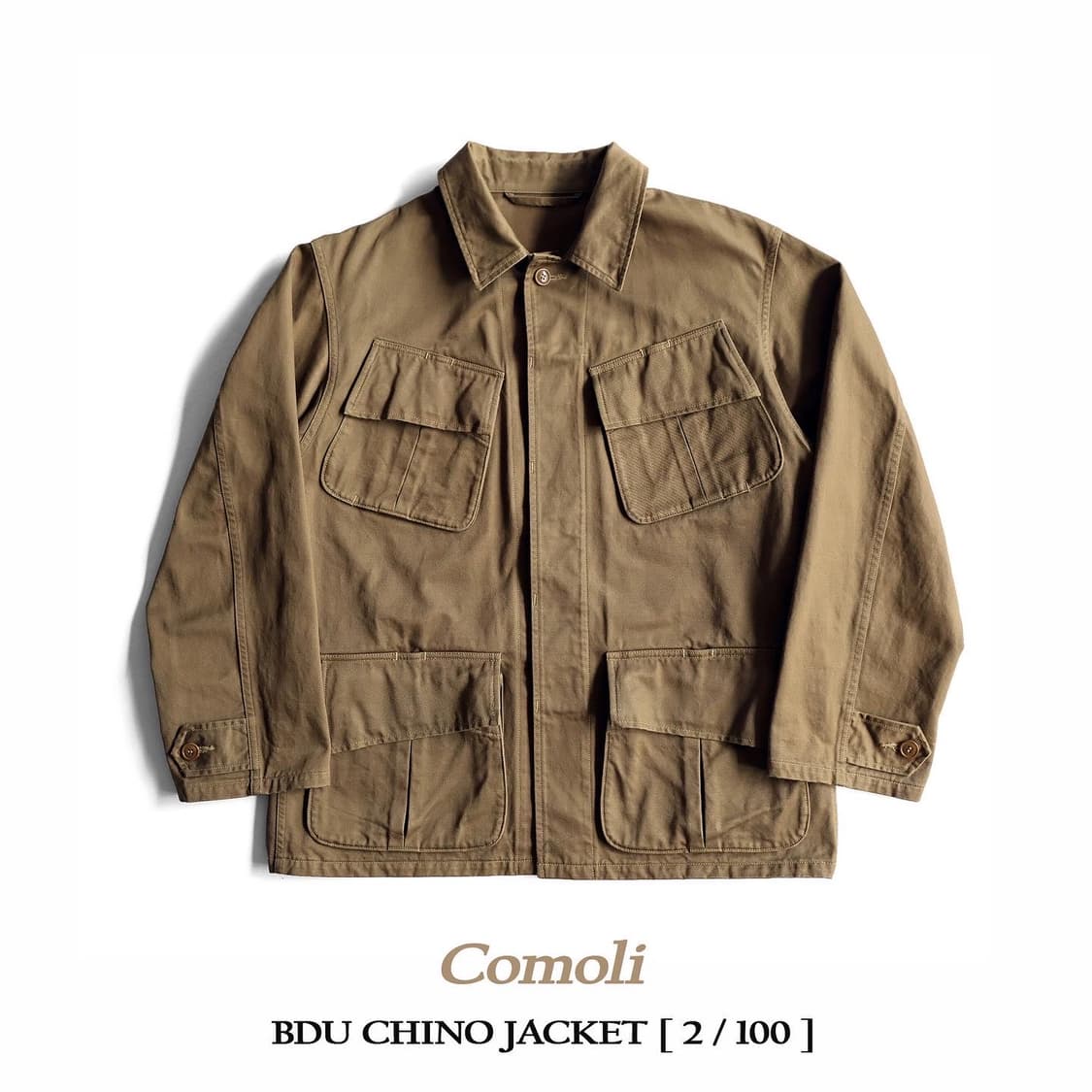 코모리 BDU 치노자켓 2사이즈 (100) | 후루츠패밀리