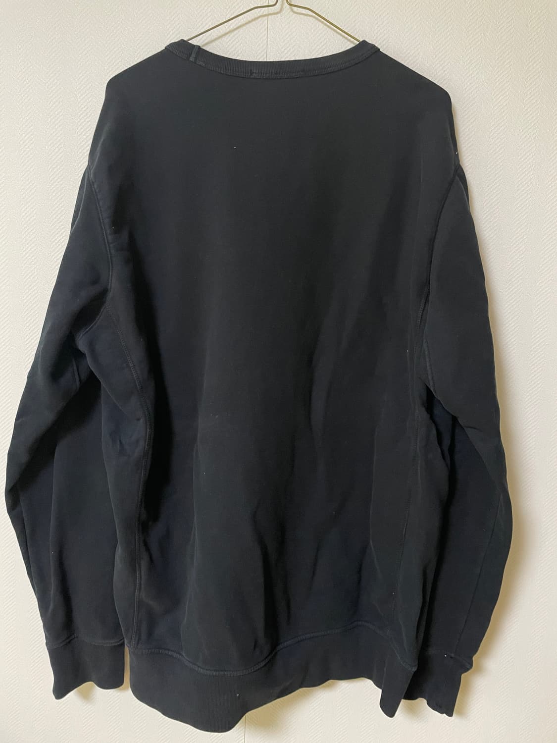 스톤아일랜드 18fw 블랙 맨투맨 xxl | 후루츠패밀리