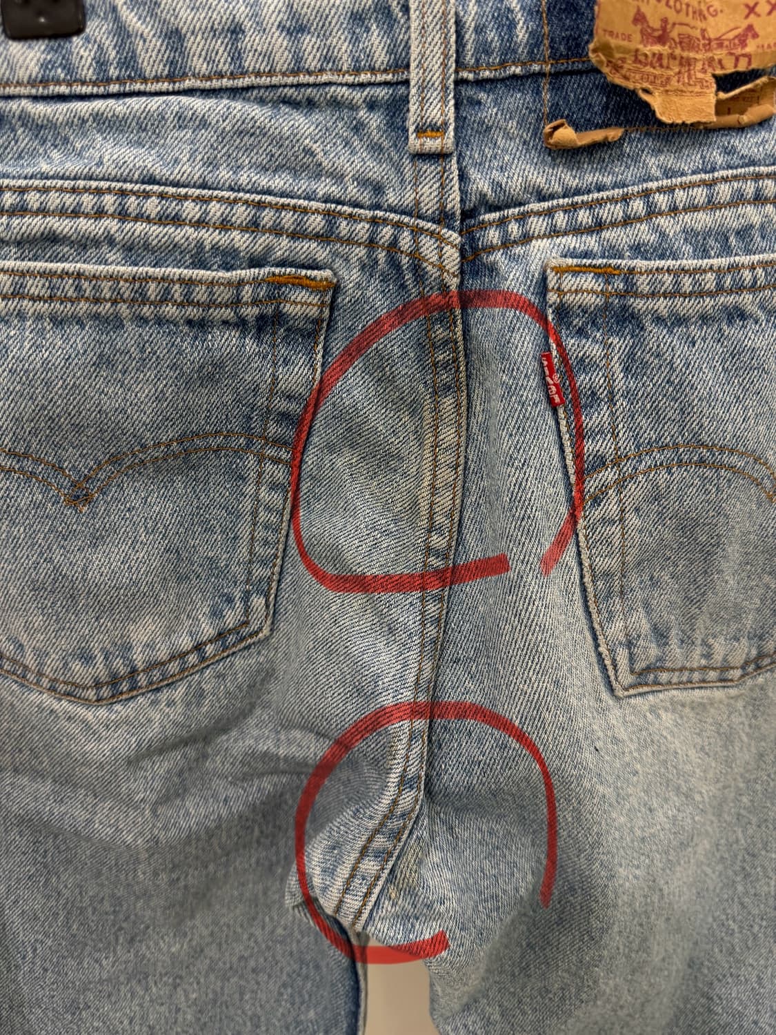 빈티지 리바이스 USA 미국 90s 505 연청 데님 | 후루츠패밀리