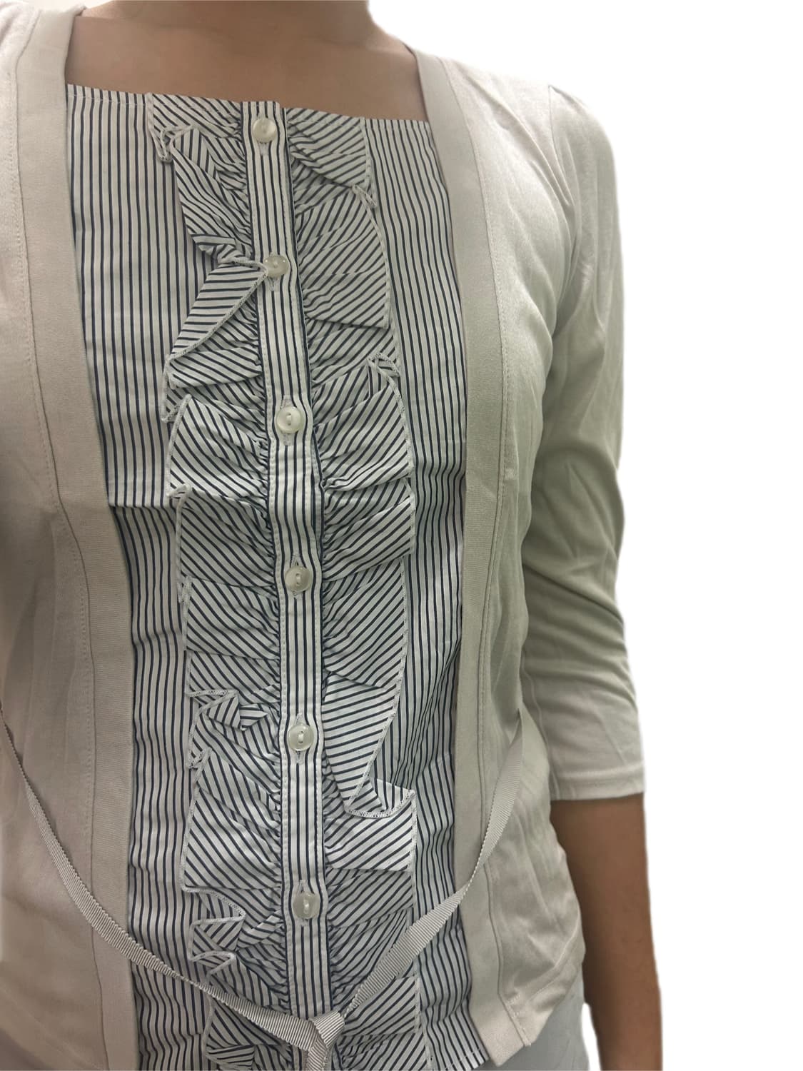 Double layered frill top | 후루츠패밀리