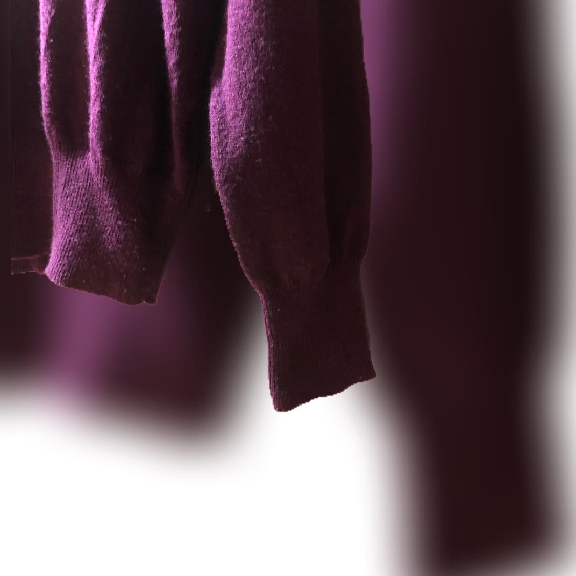 Vintage 💿 purple basic knit | 후루츠패밀리