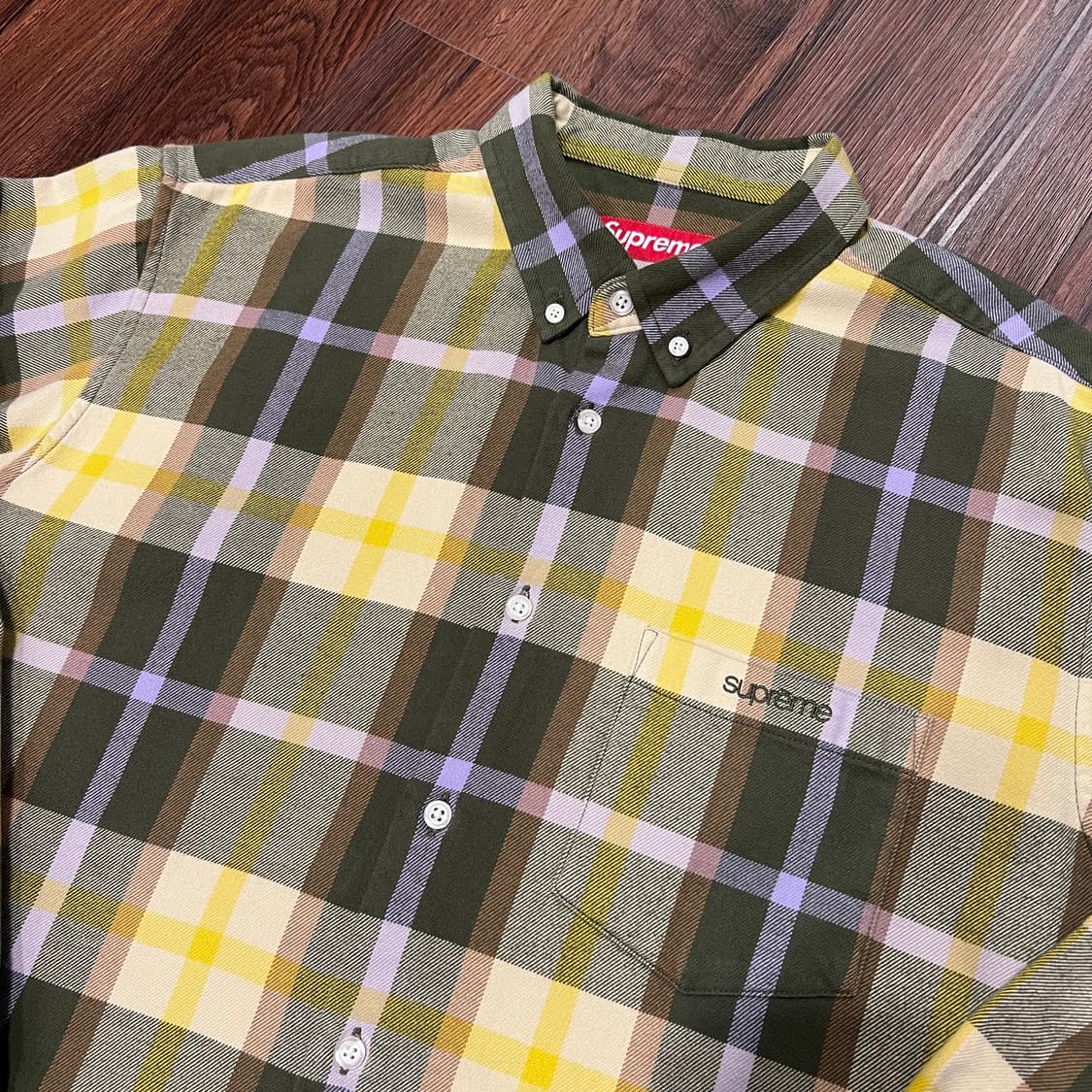 Supreme Plaid Flannel Shirt | 후루츠패밀리