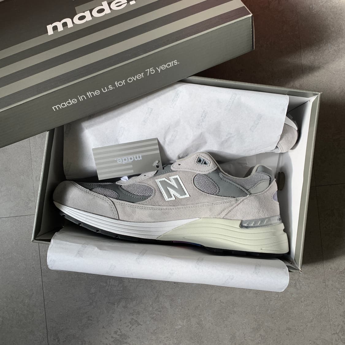[290] 뉴발란스 - 992 그레이 | 후루츠패밀리