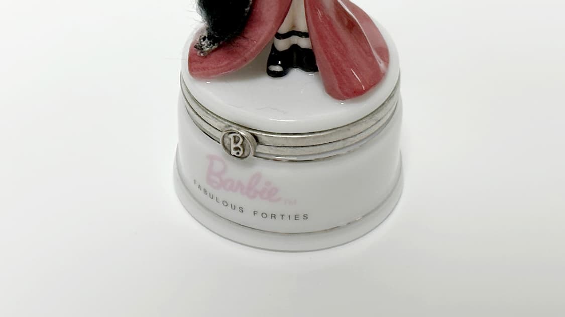 [재입고][PHB Collection] Barbie Trinket Box 'Fabulous Forties' | 후루츠패밀리