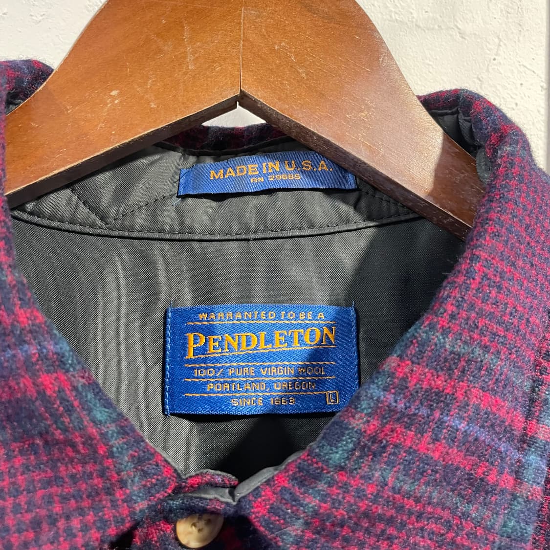 90s 펜들턴 플란넬셔츠 XL | 후루츠패밀리