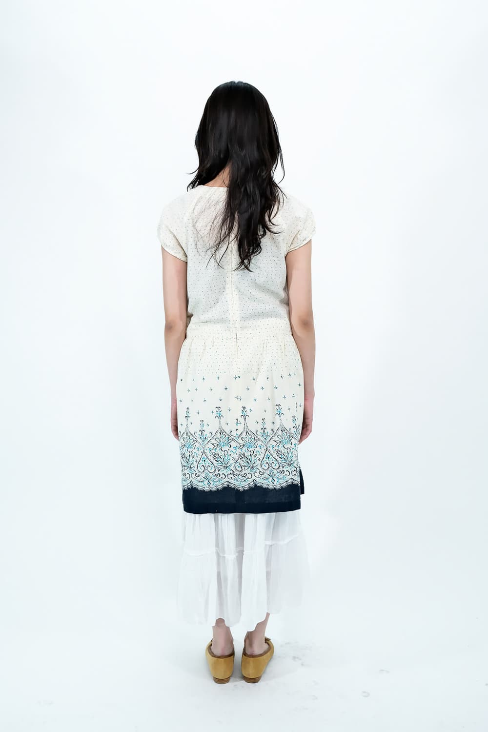 Paisley Dot Pattern Dress 90 | 후루츠패밀리