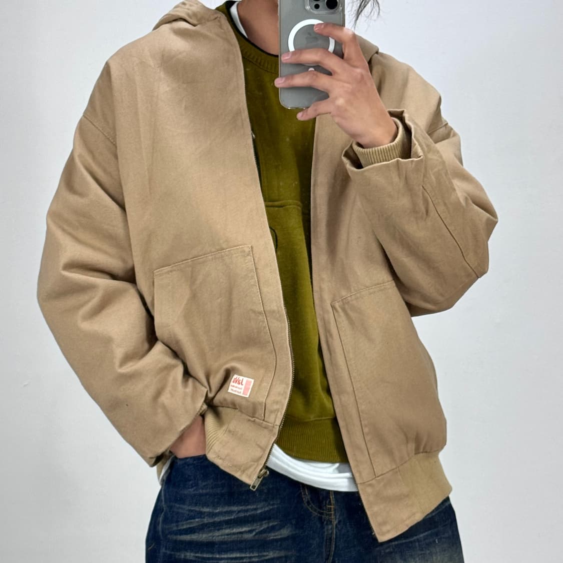 Java active work jacket | 후루츠패밀리