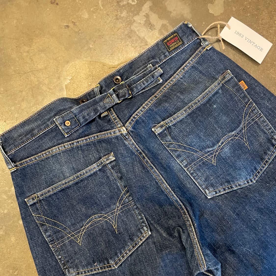 EDWIN cinch back selvedge | 후루츠패밀리