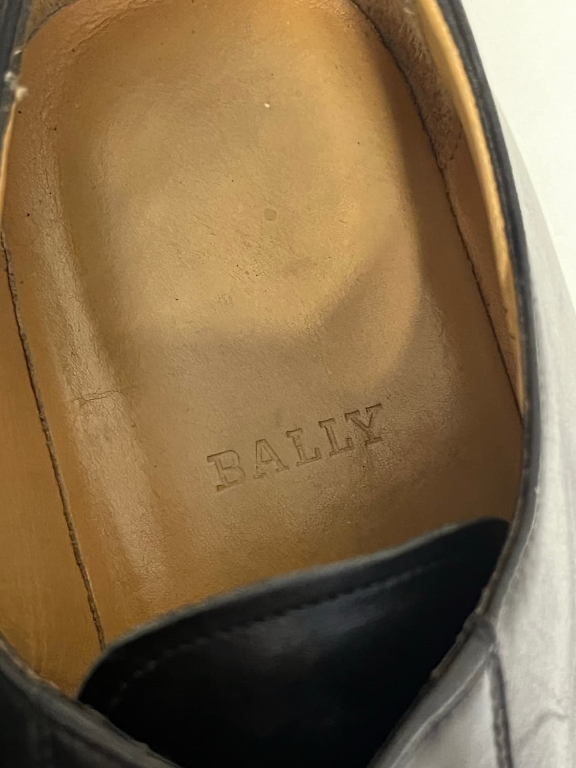 270 발리 BALLY 비즈니스 캐주얼 블랙 검정 구두 신발 플레인토 더 | 후루츠패밀리