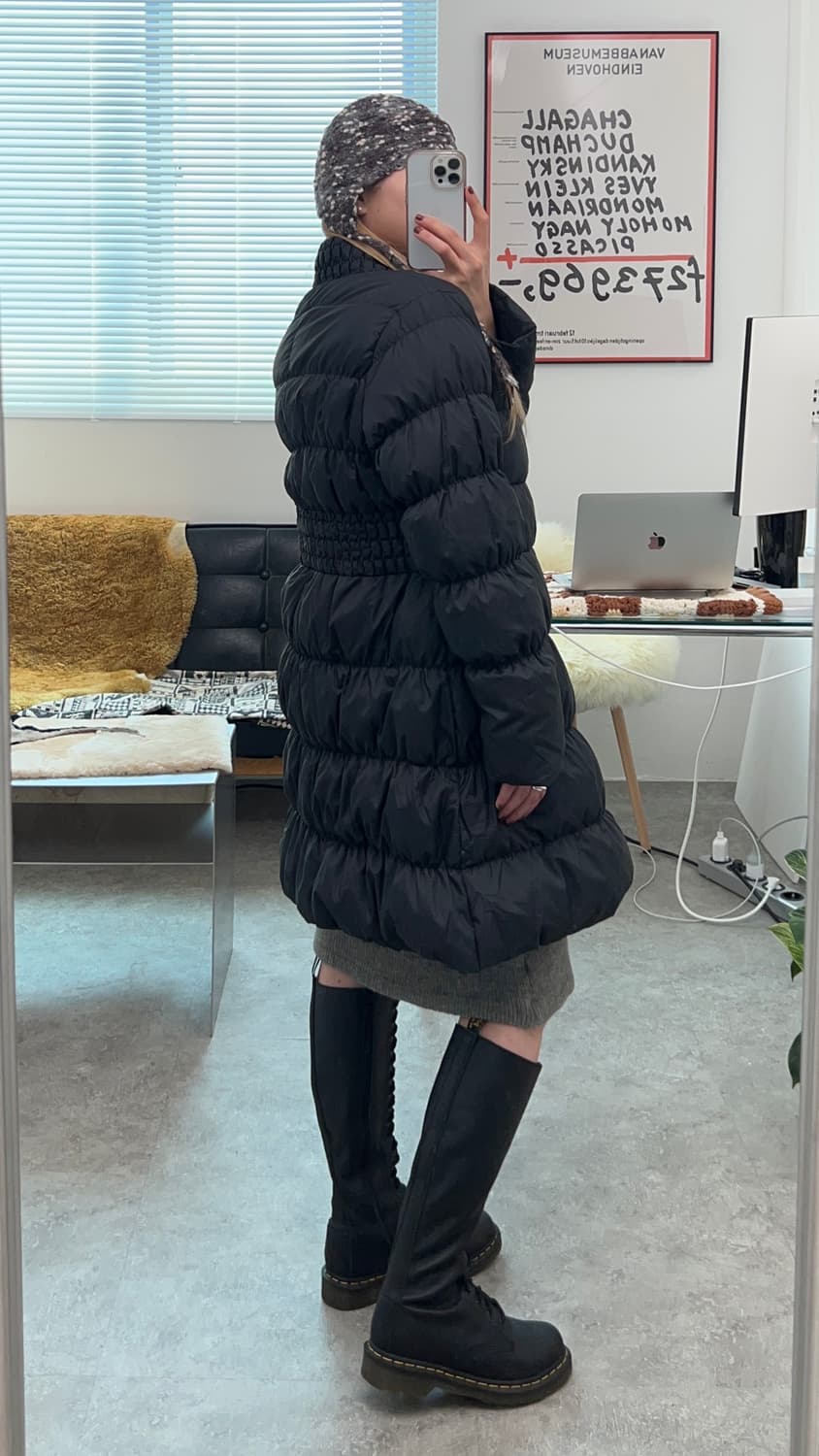 high neck long padding (M) | 후루츠패밀리