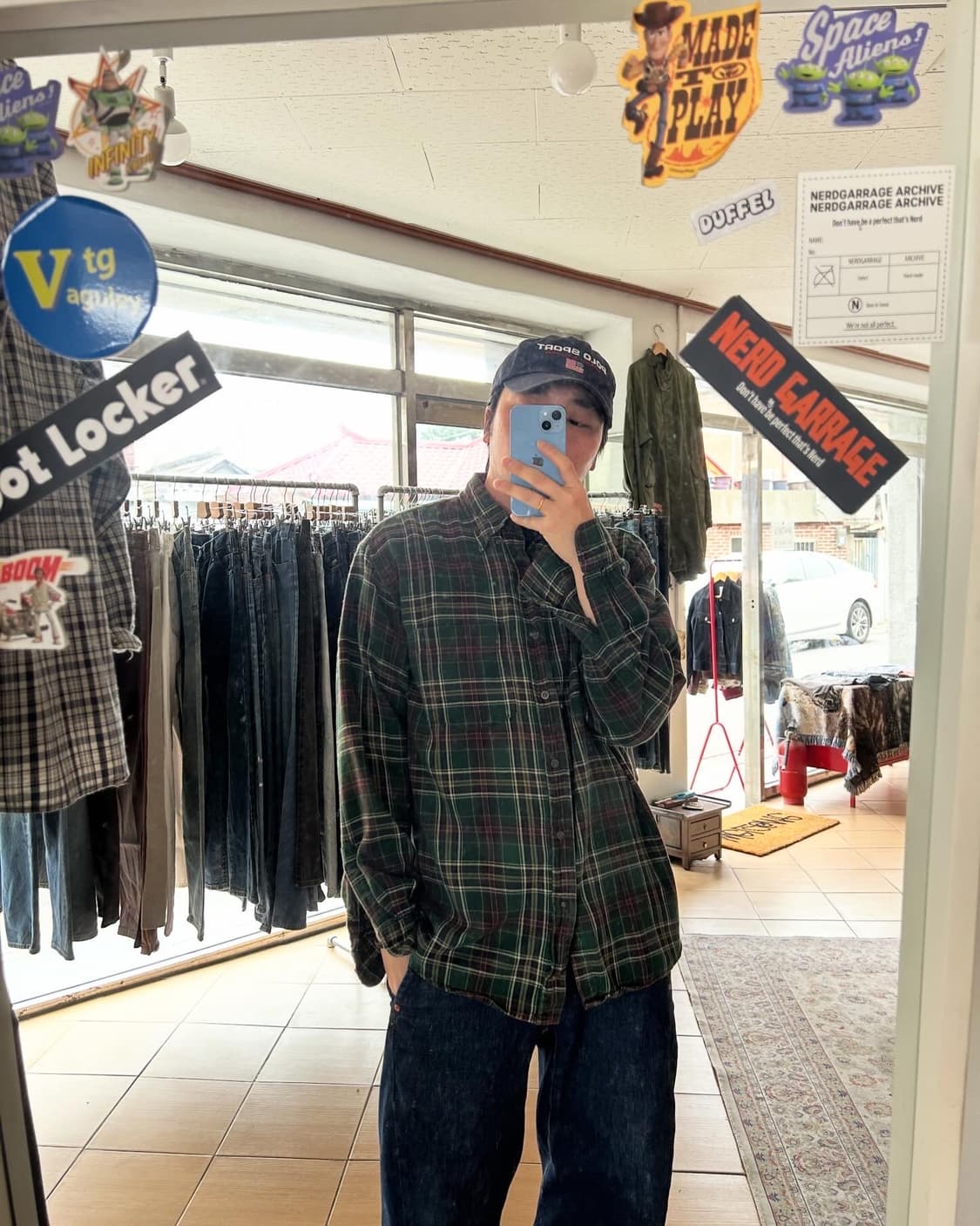 Vintage Gap checkshirt | 후루츠패밀리
