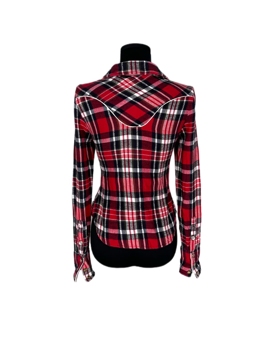 D.I.A. western check slim shir - 후루츠패밀리