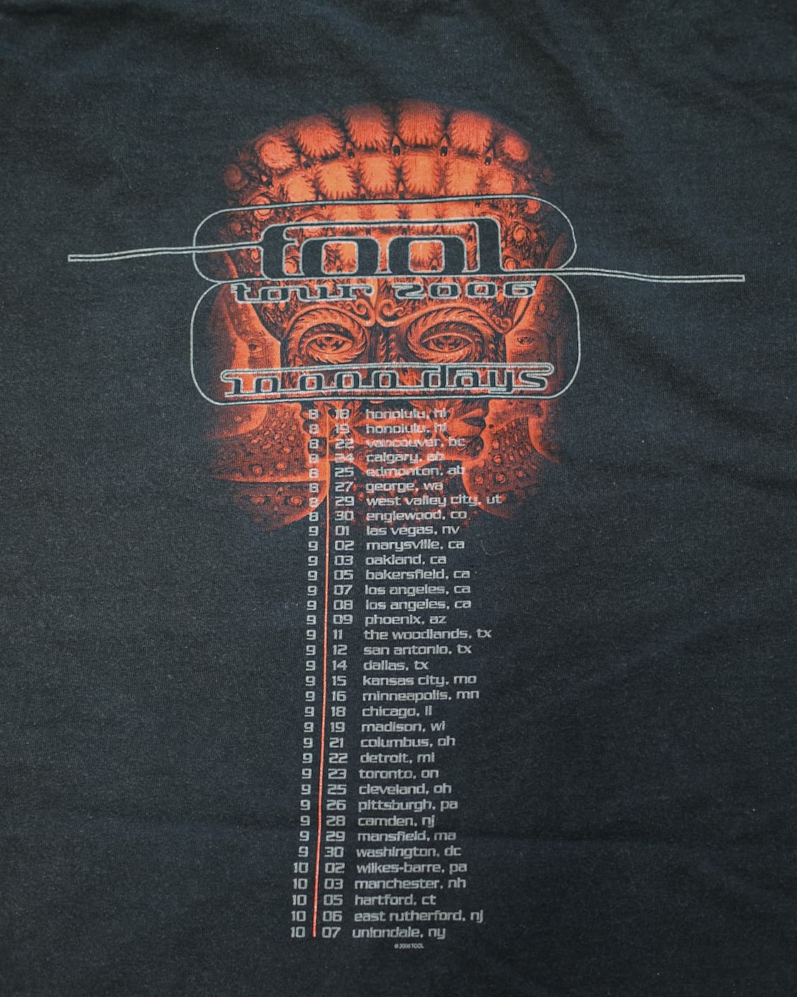 00‘s Tool Tour T-Shirt | 후루츠패밀리